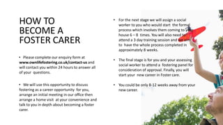 A guide to understand the basics of foster care | PPTX