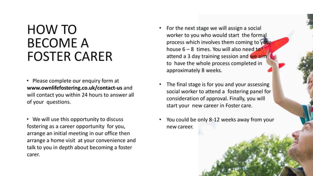 A guide to understand the basics of foster care | PPTX | Adoption and ...