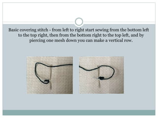 “Own monogram – the art of embroidery” | PPT