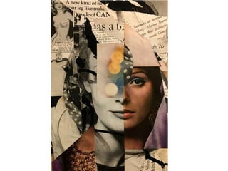 Own portrait collaged head | PPTX