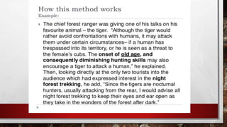 Own words questions | PPT