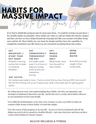 Own Your Health Course Guide | PDF