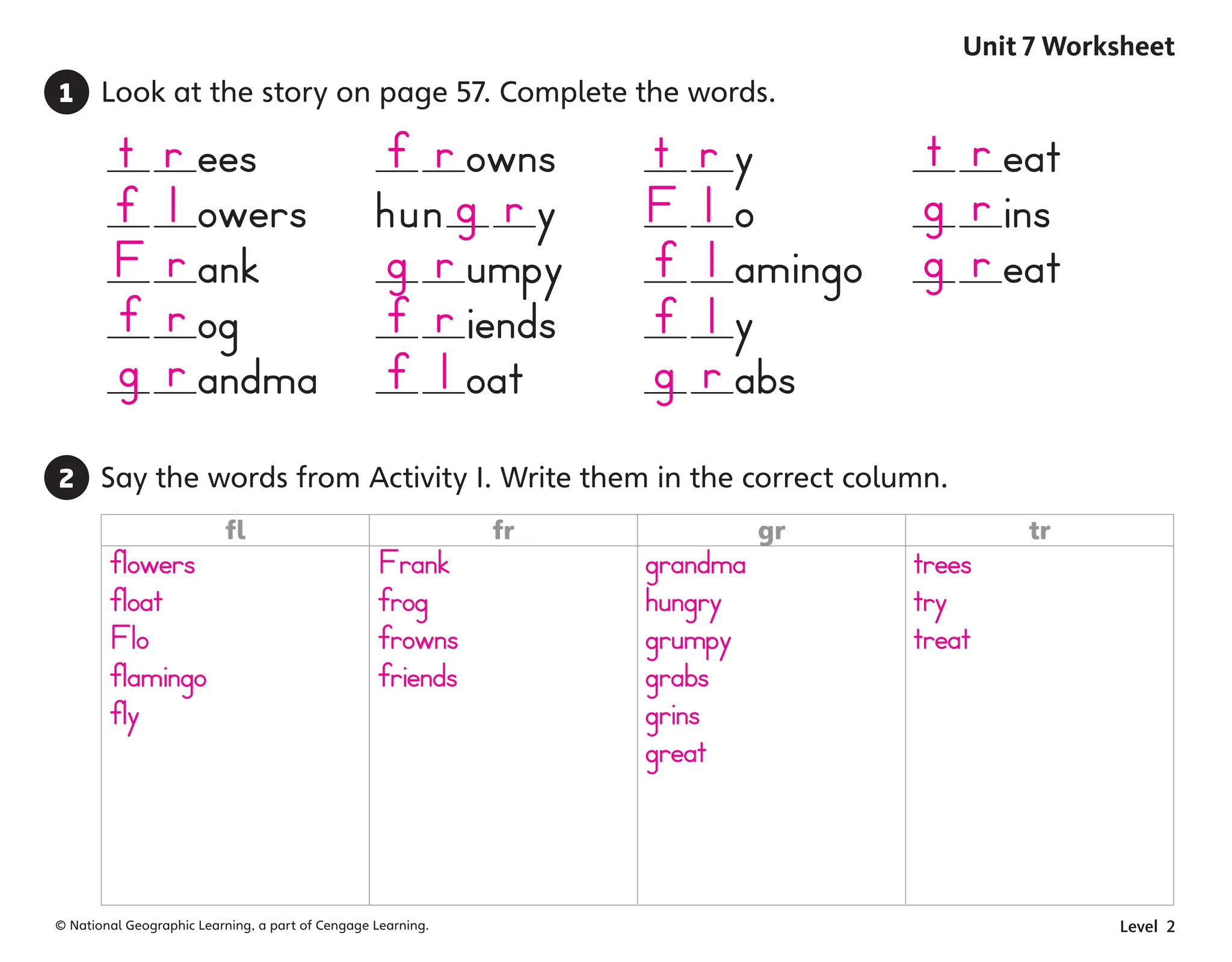 owphonics2_worksheet_answerkey.pdf learn phonics | PPT