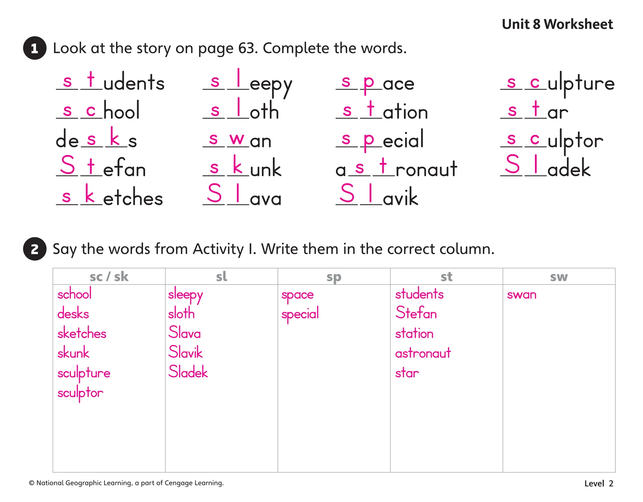 owphonics2_worksheet_answerkey.pdf learn phonics | PPT