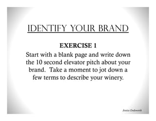Bullseye! Developing Your Brand Identity and Targeted Distribution ...