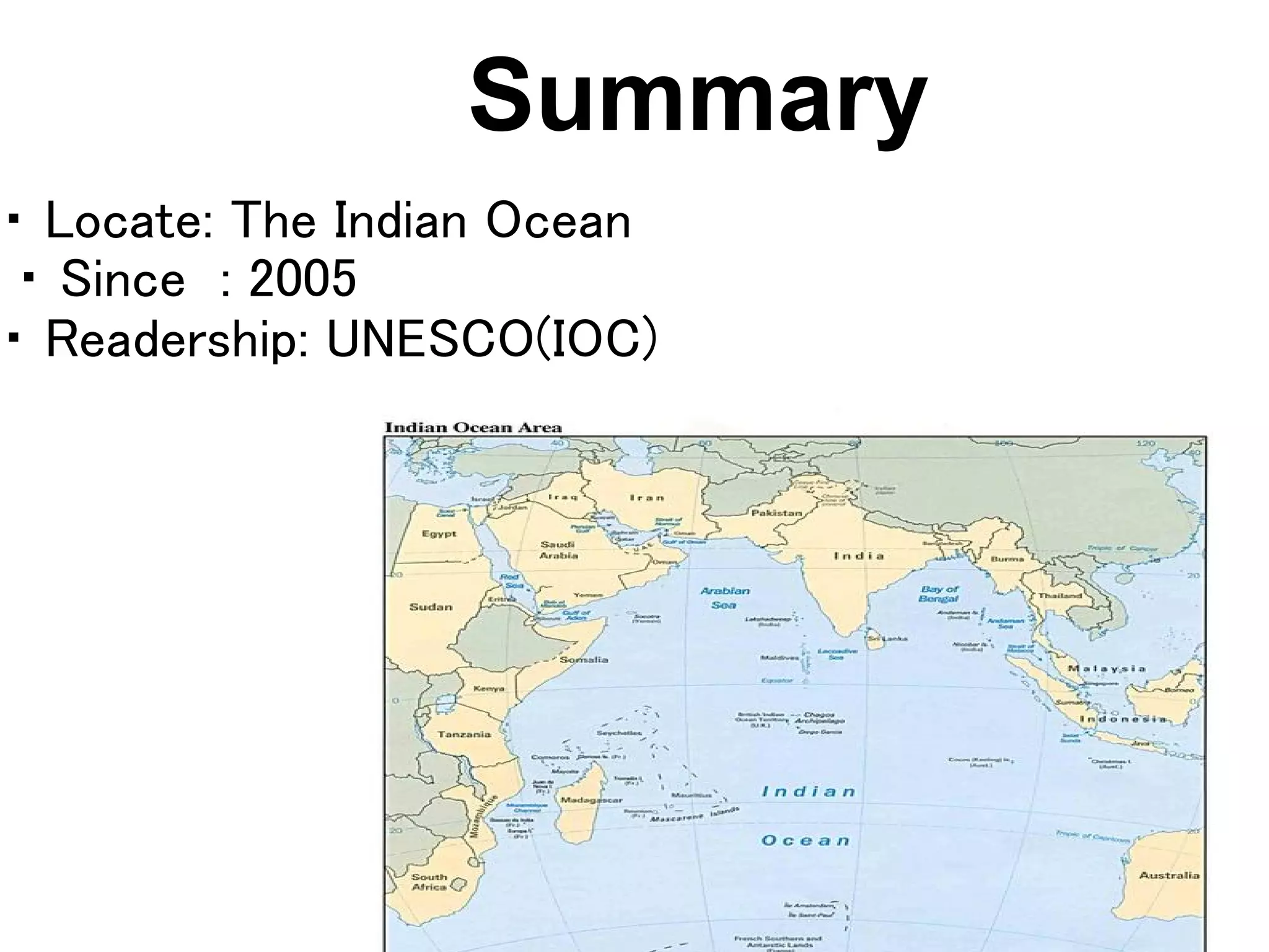 Ow tsunami warning_system_in_the_indian_ocean | PDF | Geography | Science