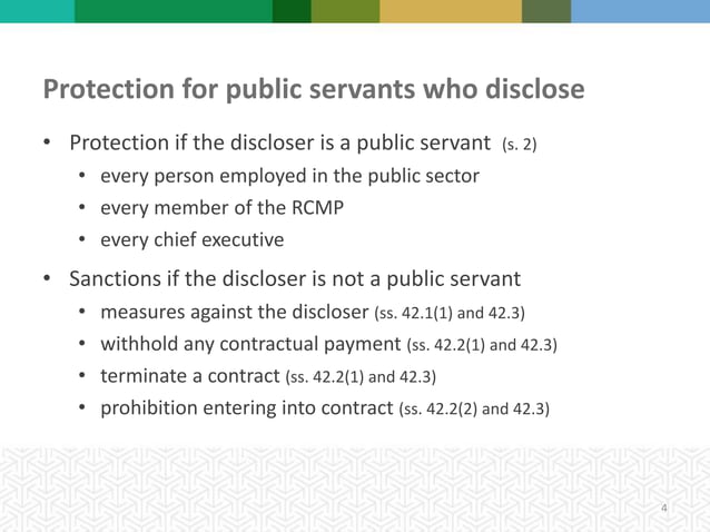 Overview of protection against reprisal regime | PPTX