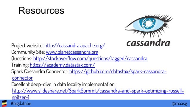 Data Analytics with Apache Spark and Cassandra | PPT