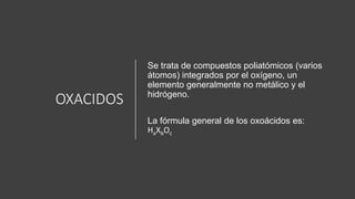 Oxacidos e hidróxidos - MESA 4.pptx