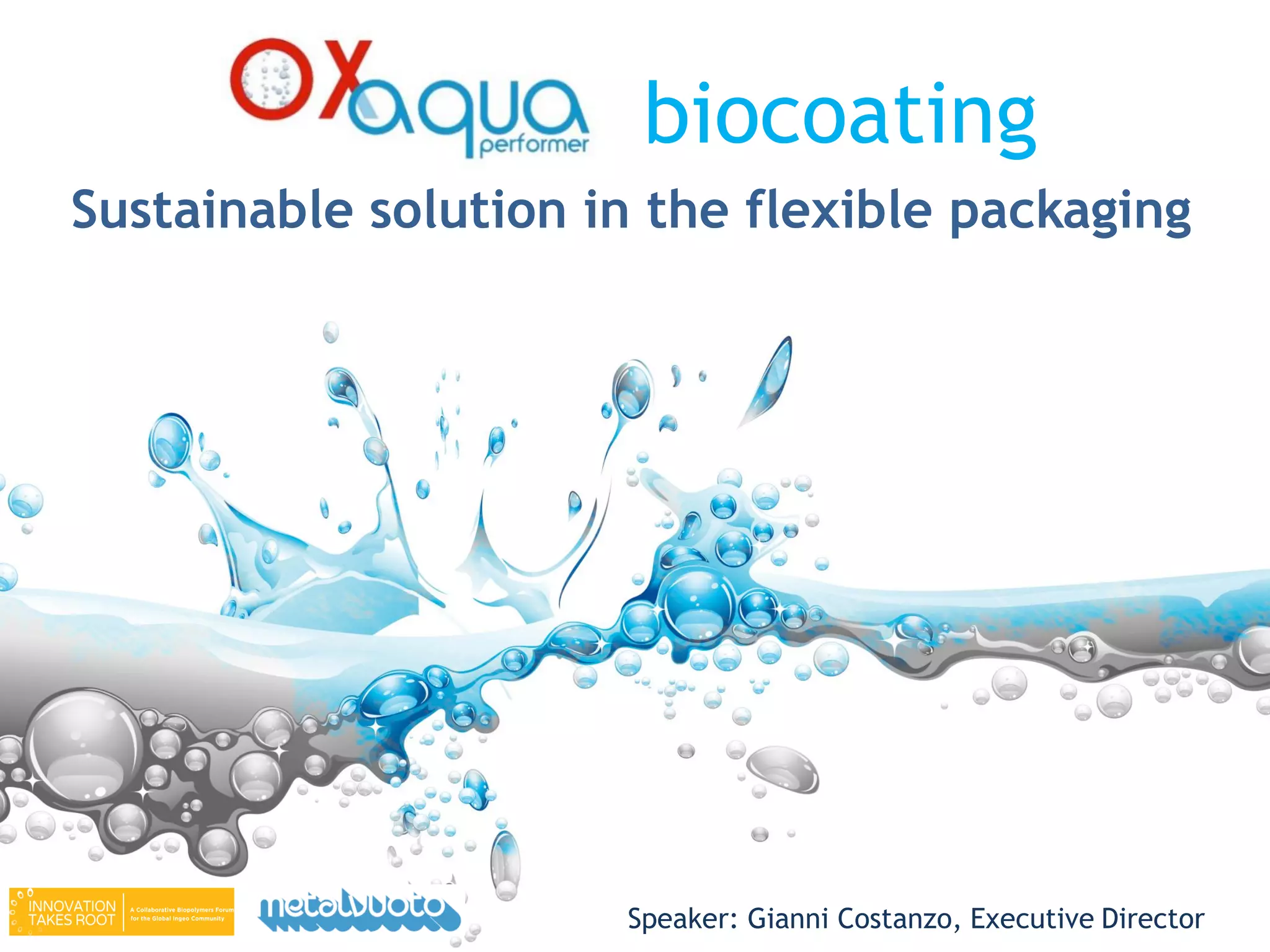 Barrier Coating - Oxaqua Metalvuoto | PDF