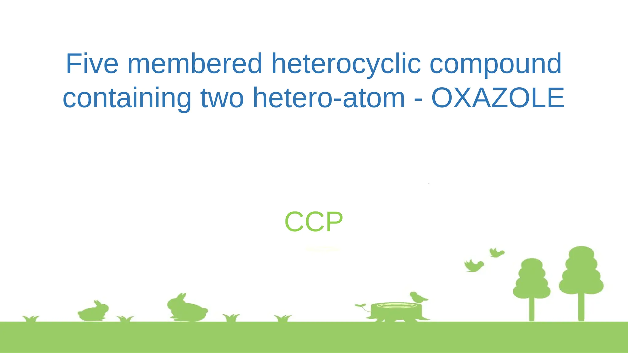 Oxazole synthesis. reaction and medicinal uses | PPTX