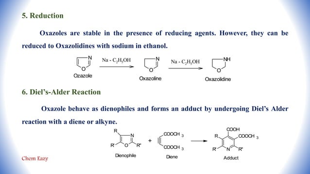 Oxazole - Synthesis of Oxazole - Reactions of Oxazole - Medicinal uses ...