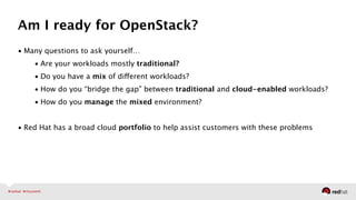 An Introduction to Red Hat Enterprise Linux OpenStack Platform | PPT
