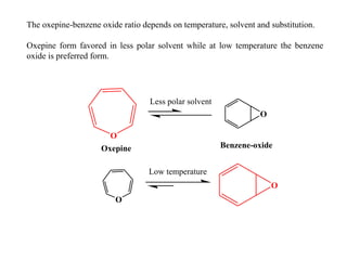 Seven membered heterocycles-Oxepines & thiepines | PPTX