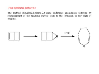 Seven membered heterocycles-Oxepines & thiepines | PPTX