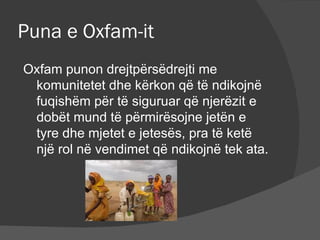 Oxfam | PPT