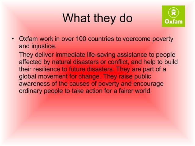 Oxfam - Iqbal Rai | PPT