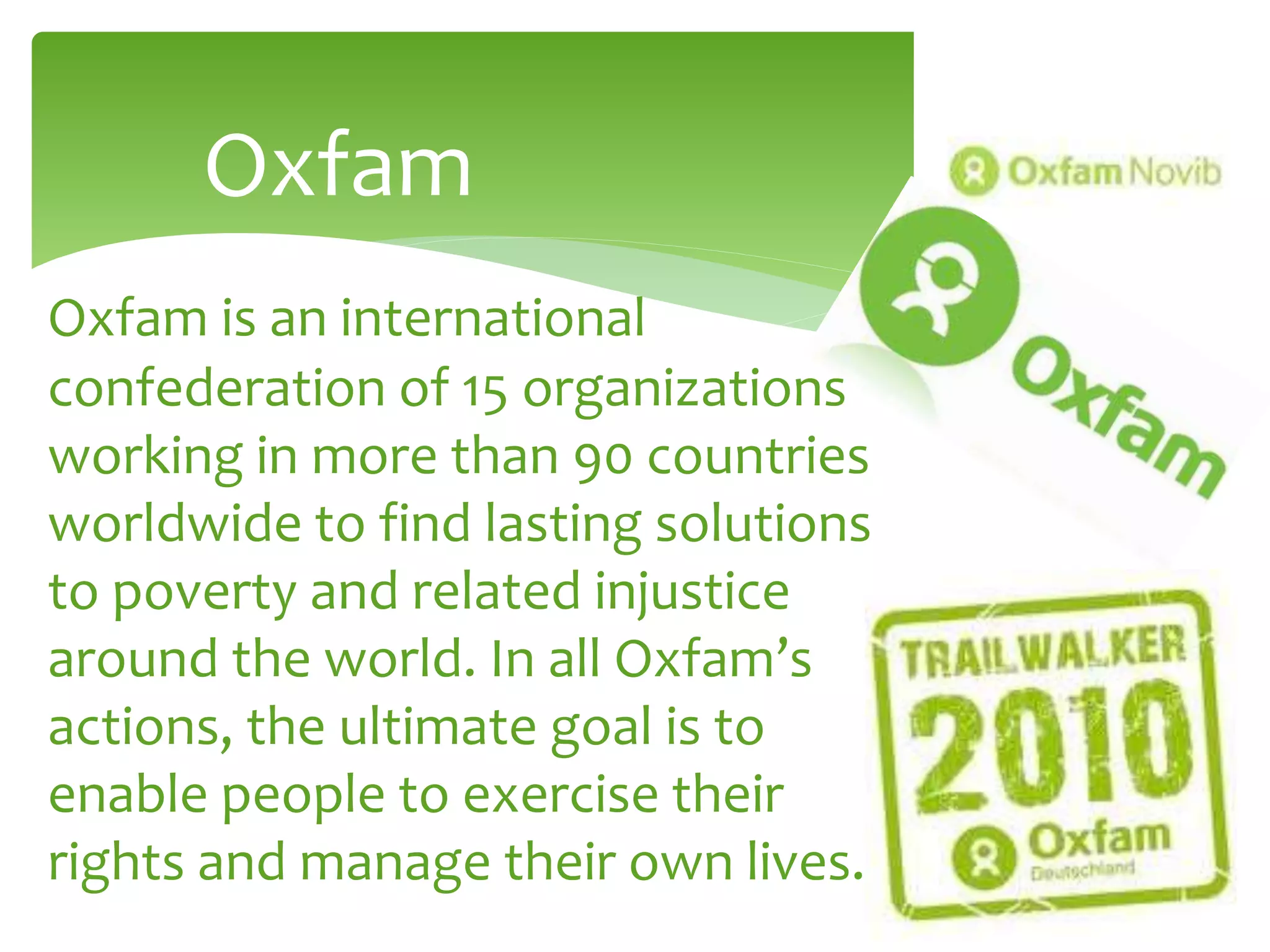 Oxfam | PPTX