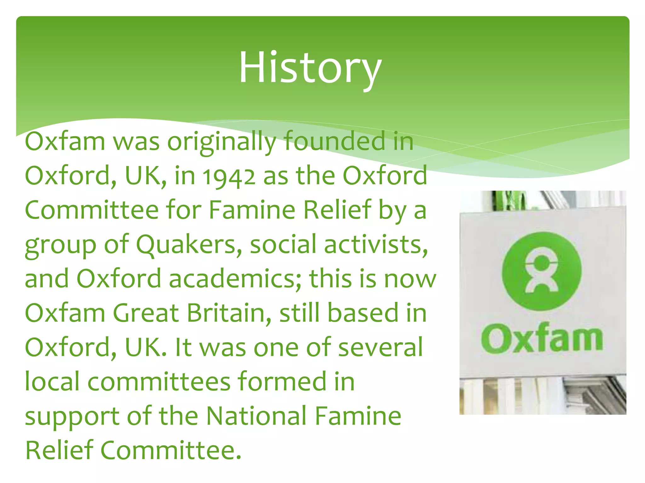Oxfam | PPTX