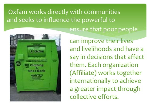 Oxfam | PPTX