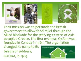 Oxfam | PPTX