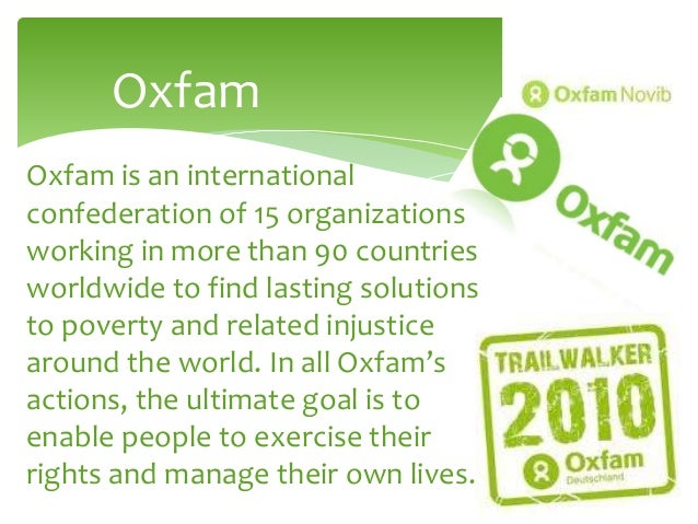 Oxfam Organisational Structure – Brezelbruder