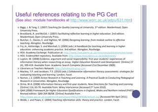 Oxford - Making the link and seizing opportunities: the PGCert and my ...