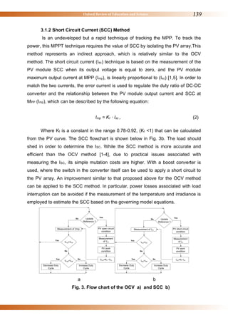 Methods of Widely-Adopted Maximum Power Point Tracking Control for ...