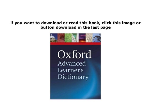 Oxford advanced learners dictionary 8th ed - ivyryte