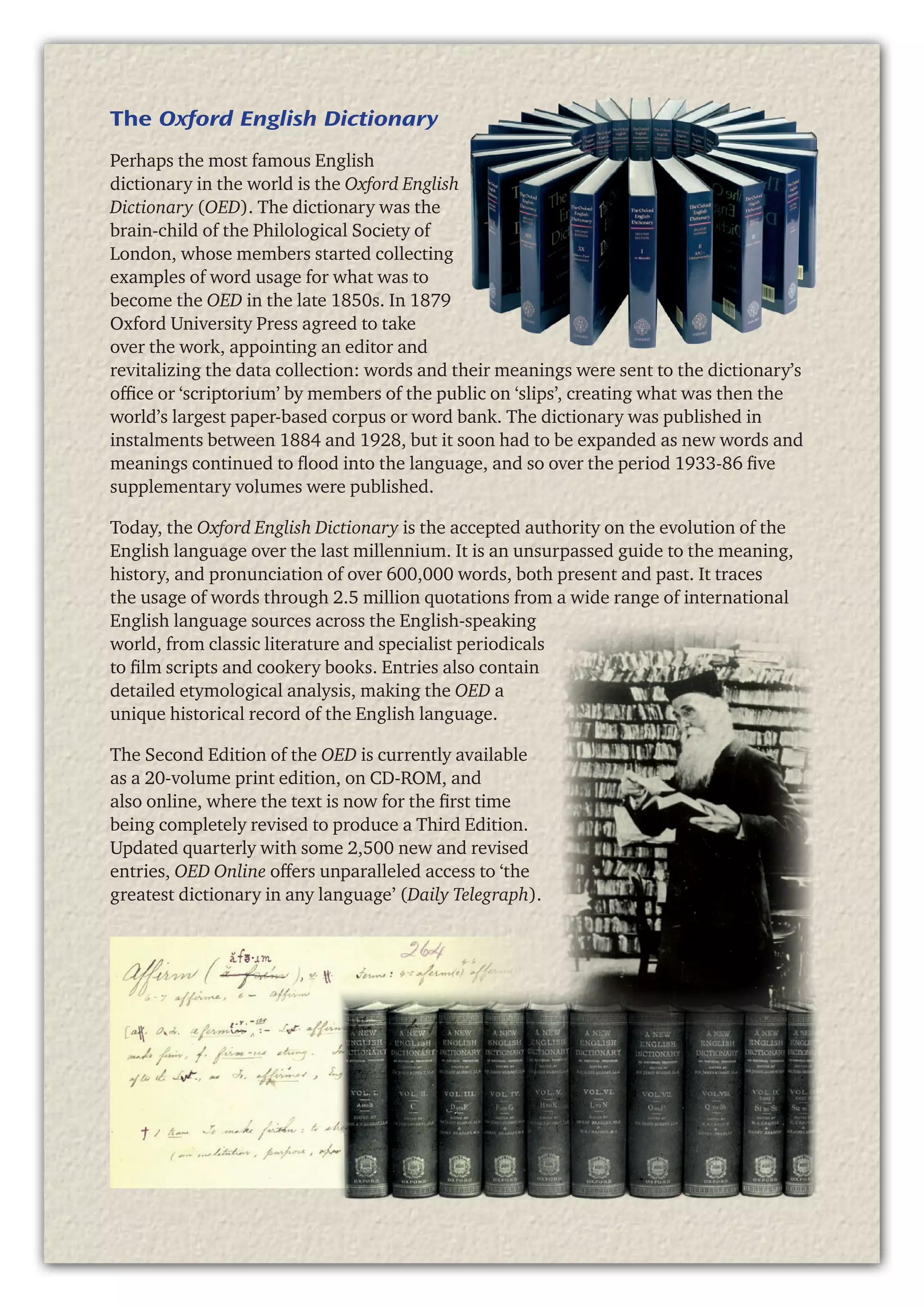 Oxford and the_dictionary | PDF