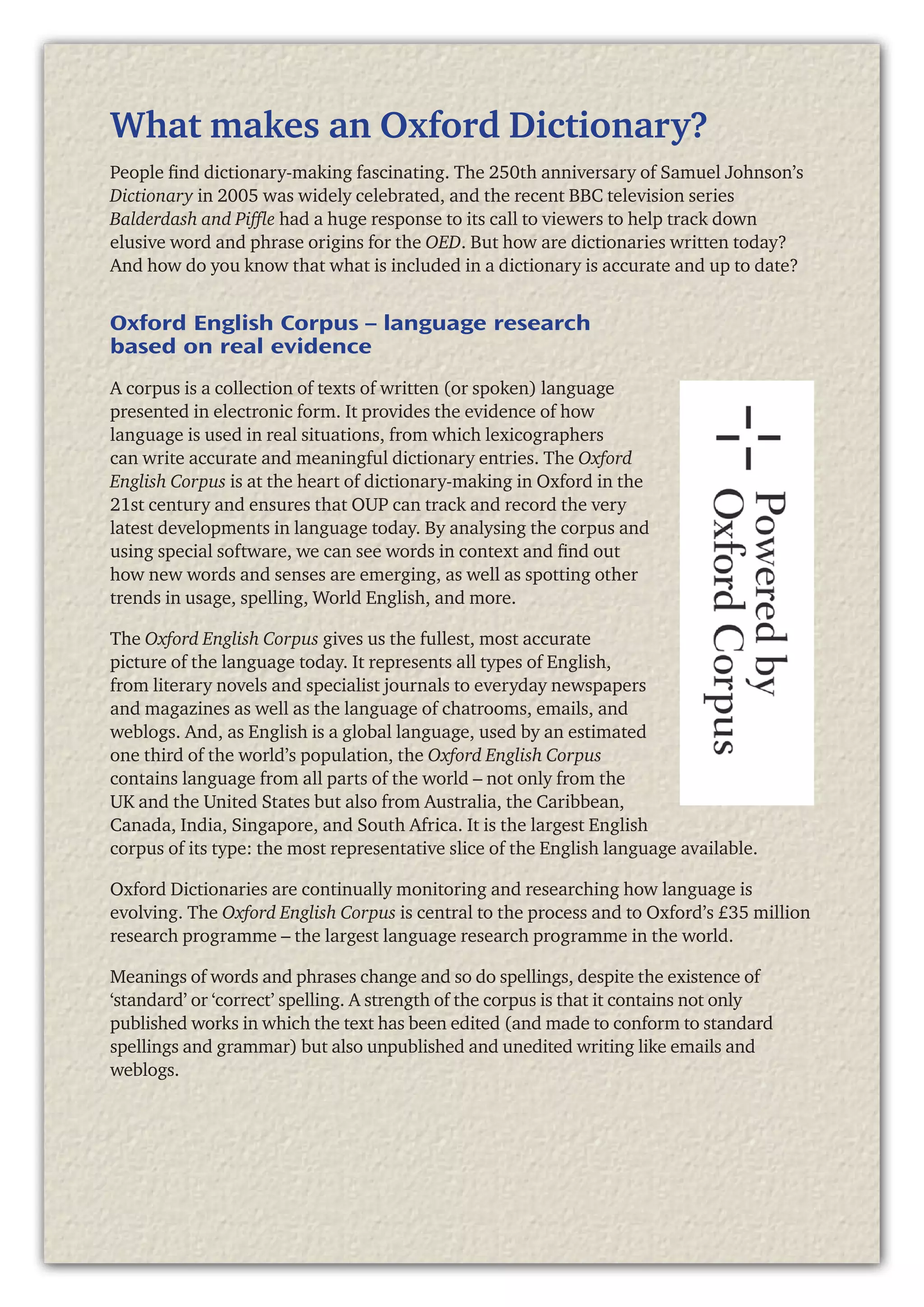 Oxford and the_dictionary | PDF