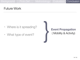 Event detection using mobile phone data | PPT