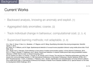 Event detection using mobile phone data | PPT
