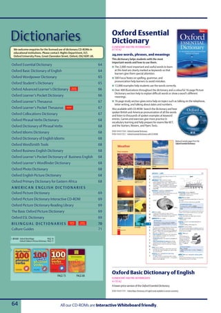 Oxford Dictionaries | PDF