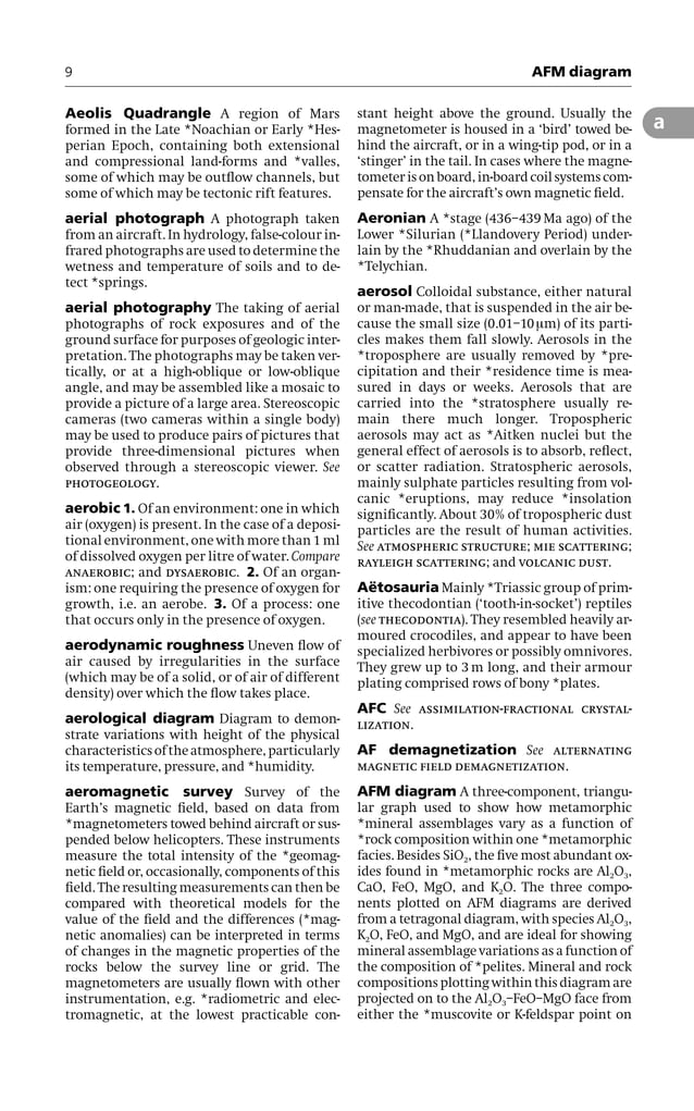 Oxford dictionary earth science | PDF