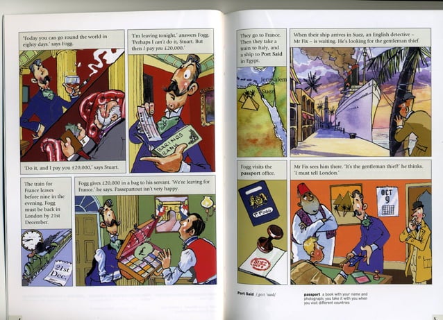 Oxford dominoes starter_around_the_world_in_80_days | PPT