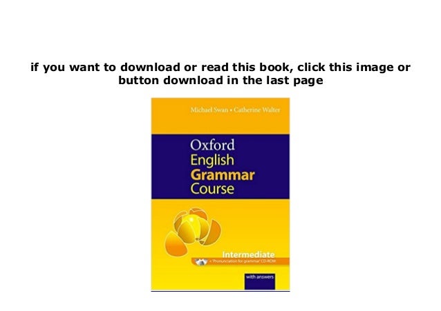 oxford english grammar course intermediate pdf