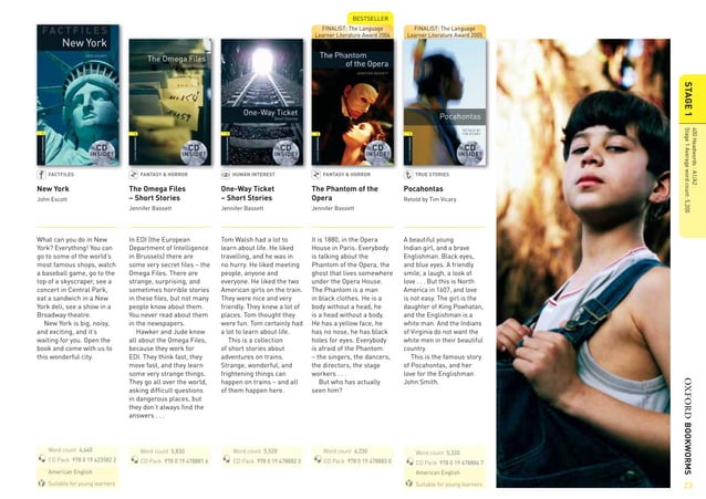 Oxford Graded Readers 1 | PDF | Homework and Study | Education