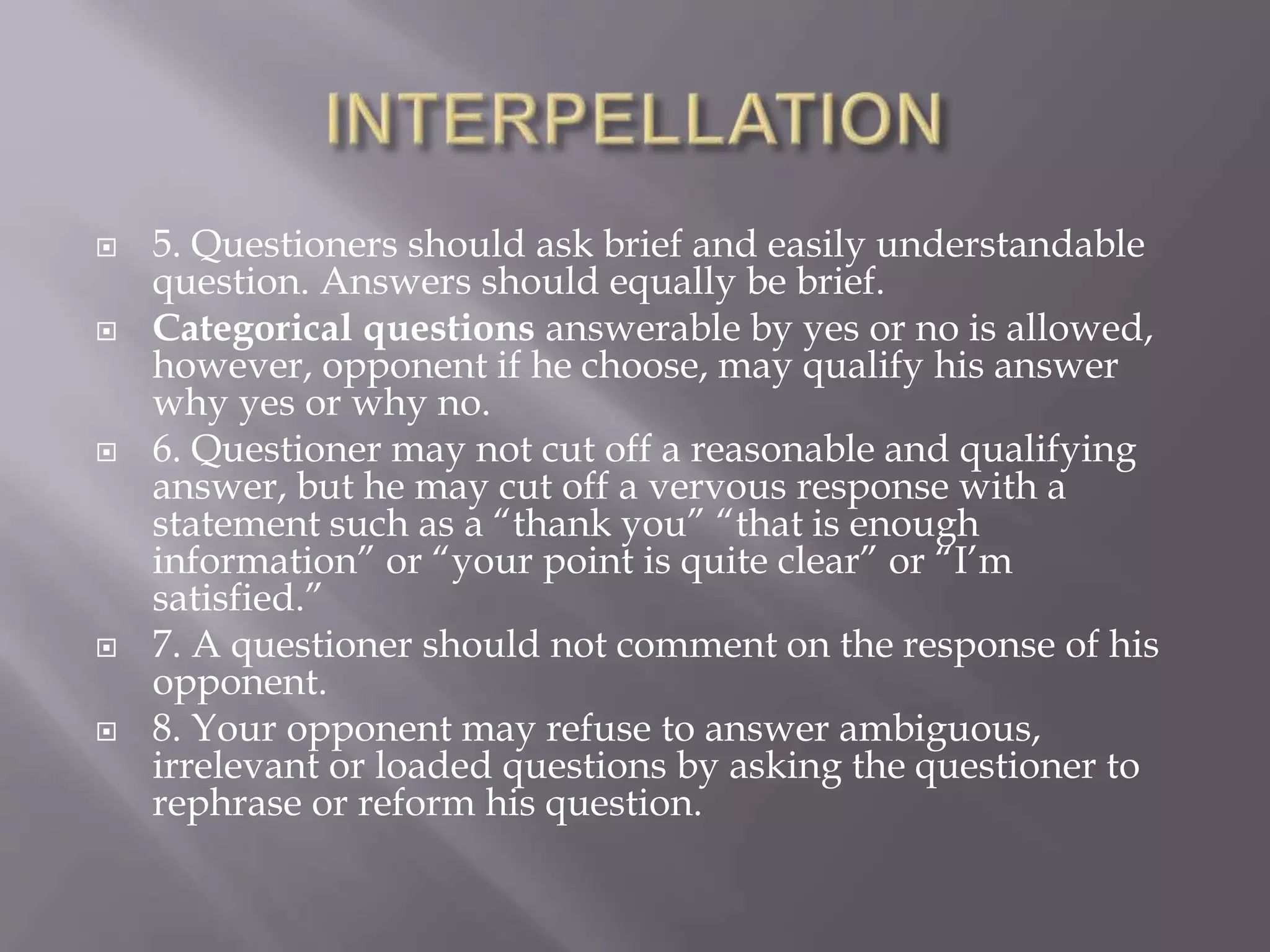 Oxford – Oregon Debate (How to's and tips) | PPTX