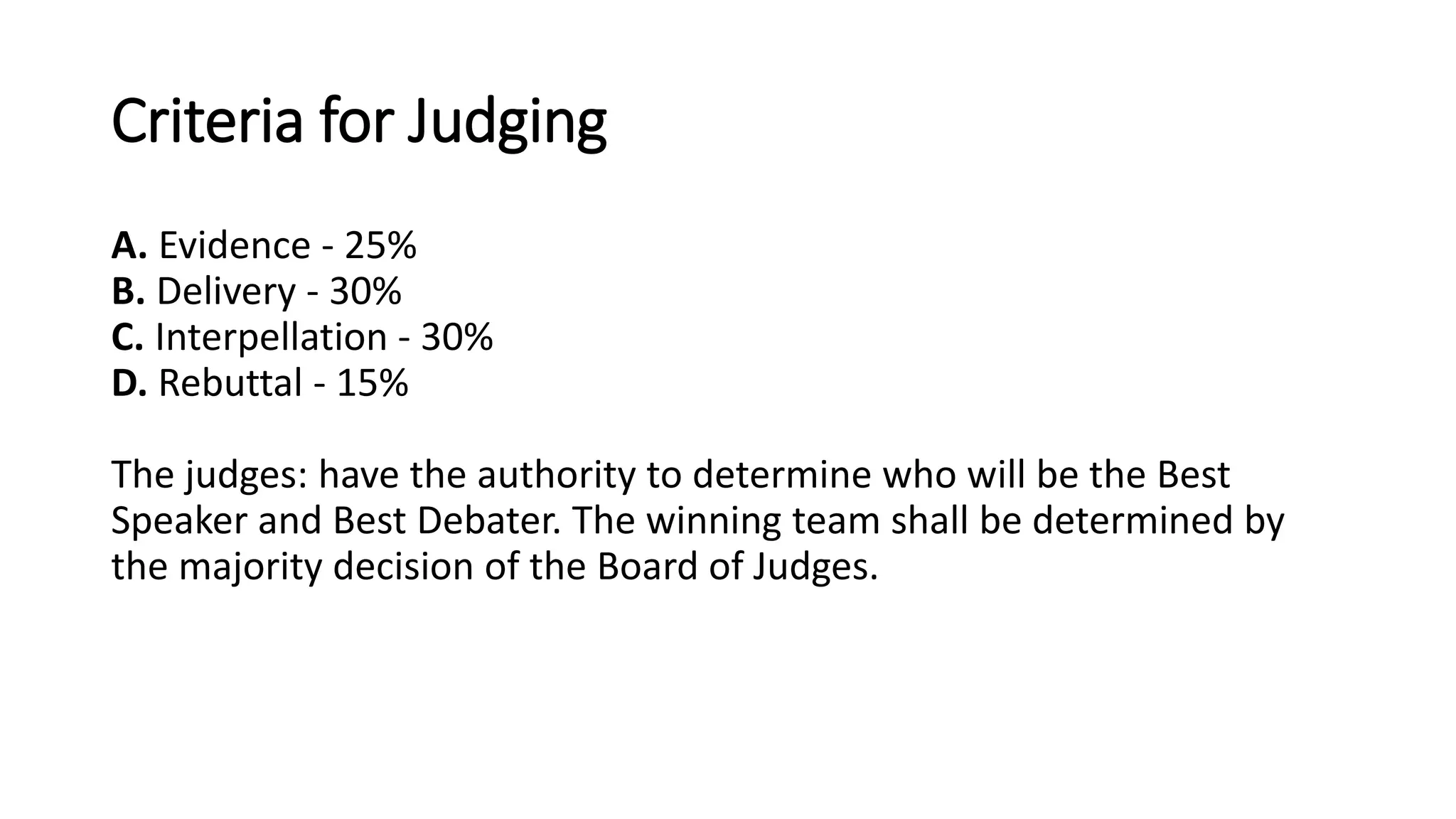 Oxford oregon debate | PPTX