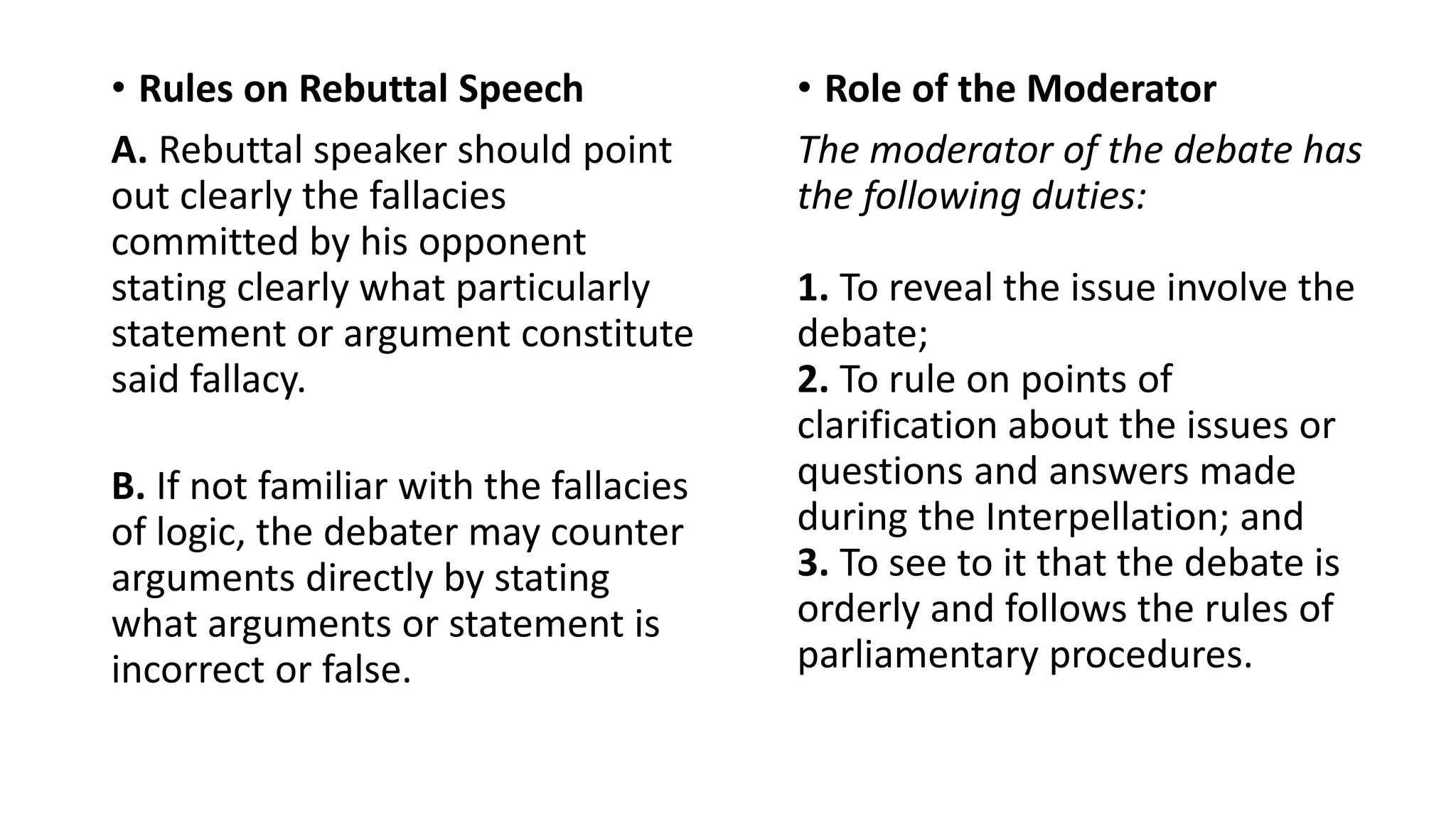 Oxford oregon debate | PPTX