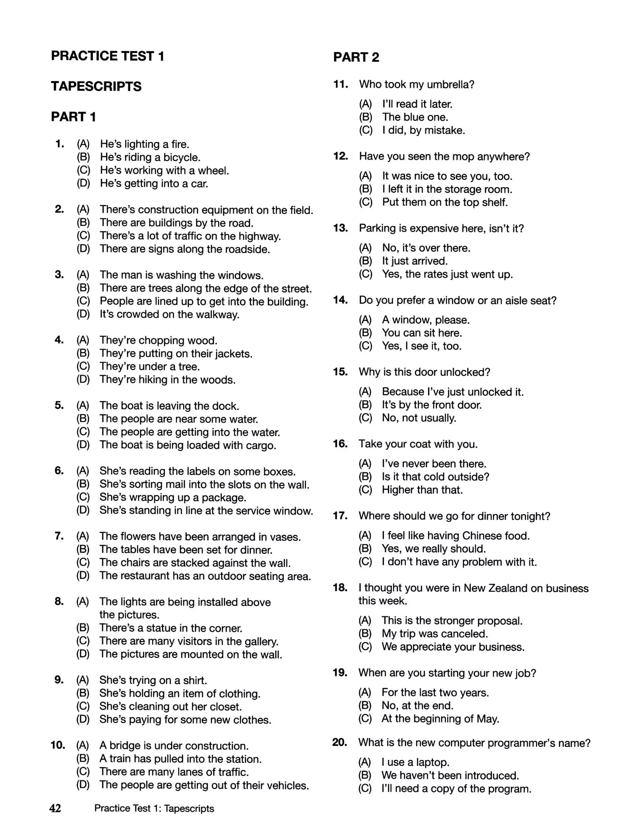 Oxford practice test 1 | PDF