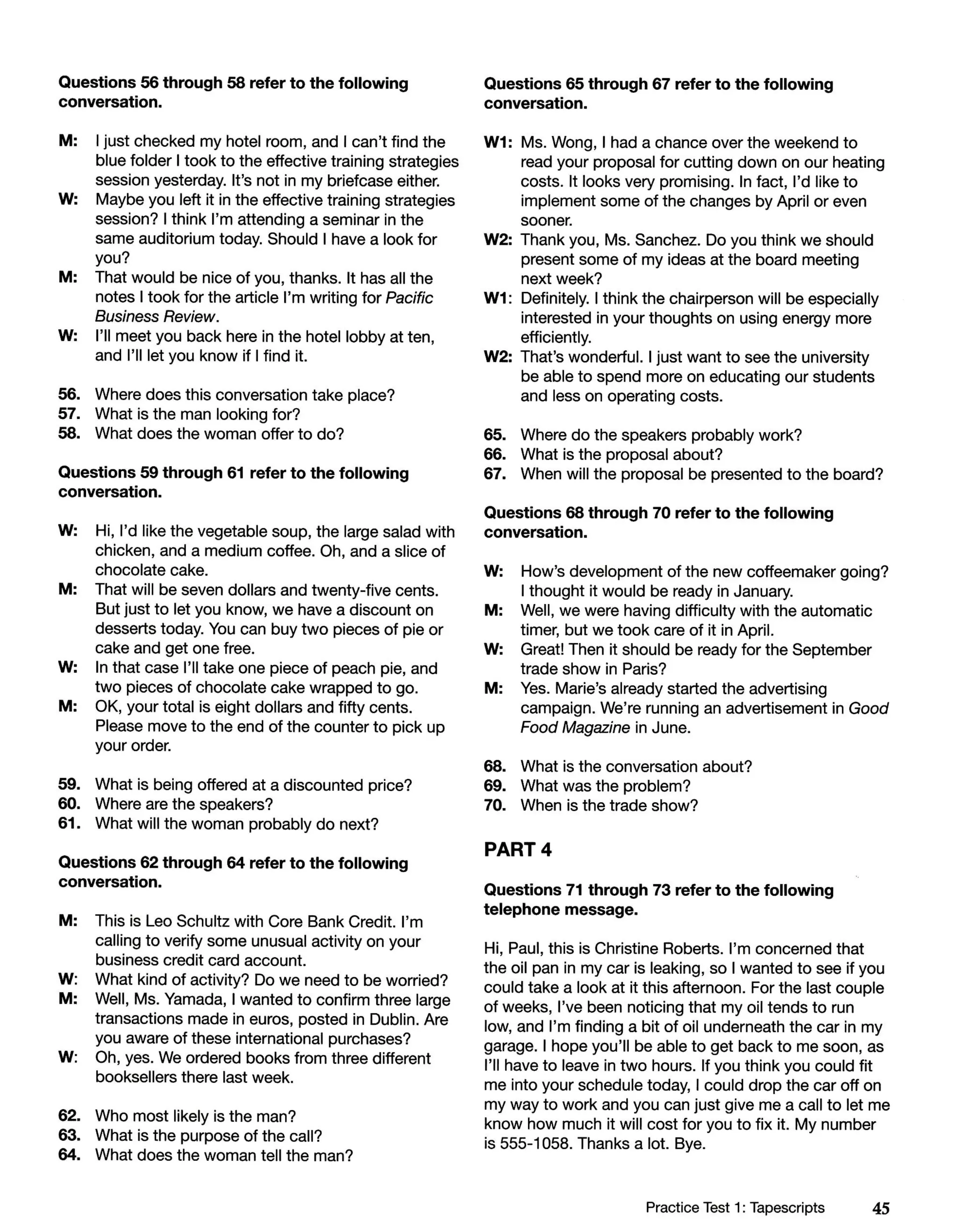 Oxford practice test 1 | PDF