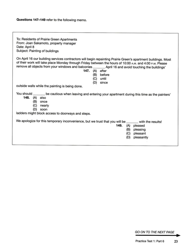 Oxford practice test 1 | PDF
