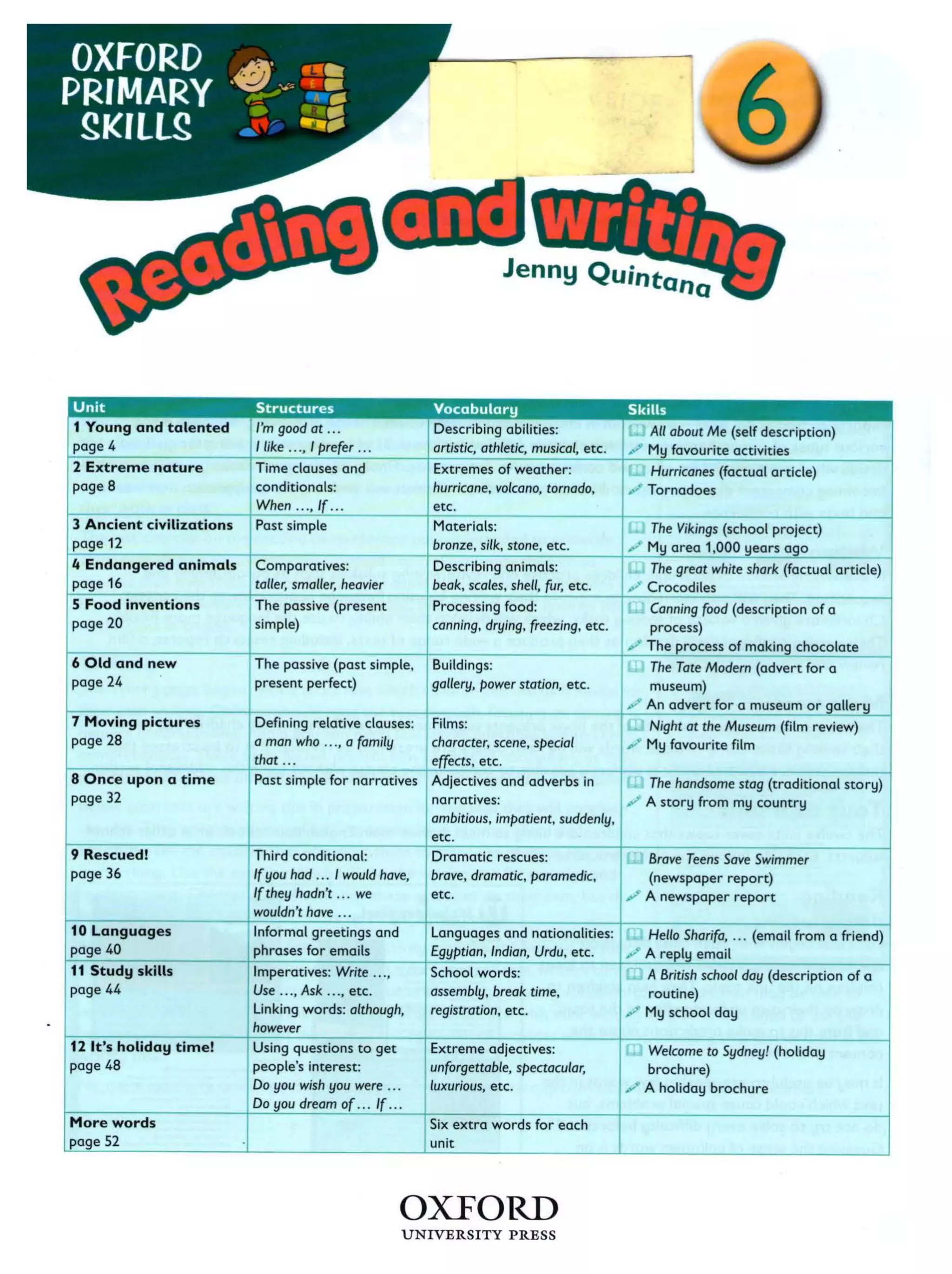 Oxford primary skills_level_6_reading_and_writing_-_2010 | PDF