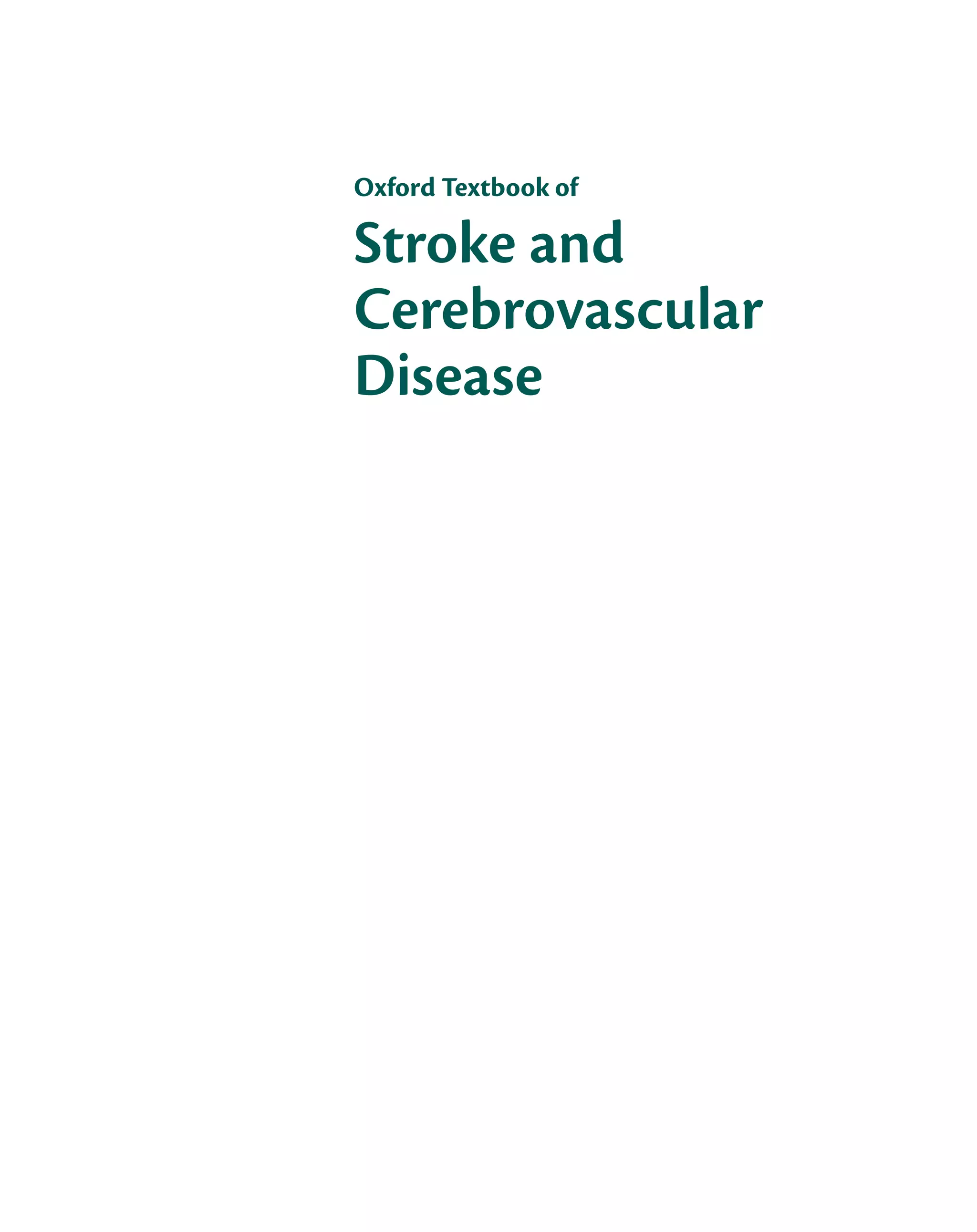 Oxford textbook of stroke and cerebrovascular disease ( PDFDrive ).pdf