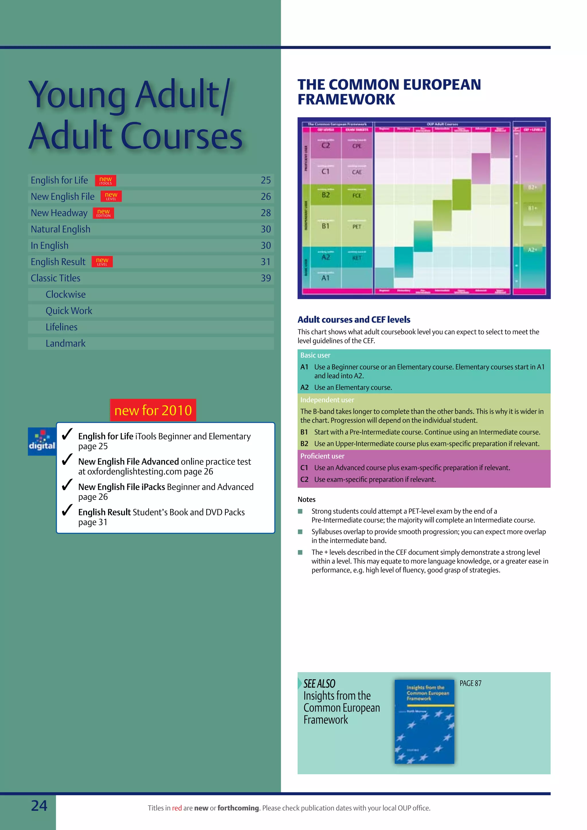 Oxford Text Books For Adult Learners, Nef | PDF