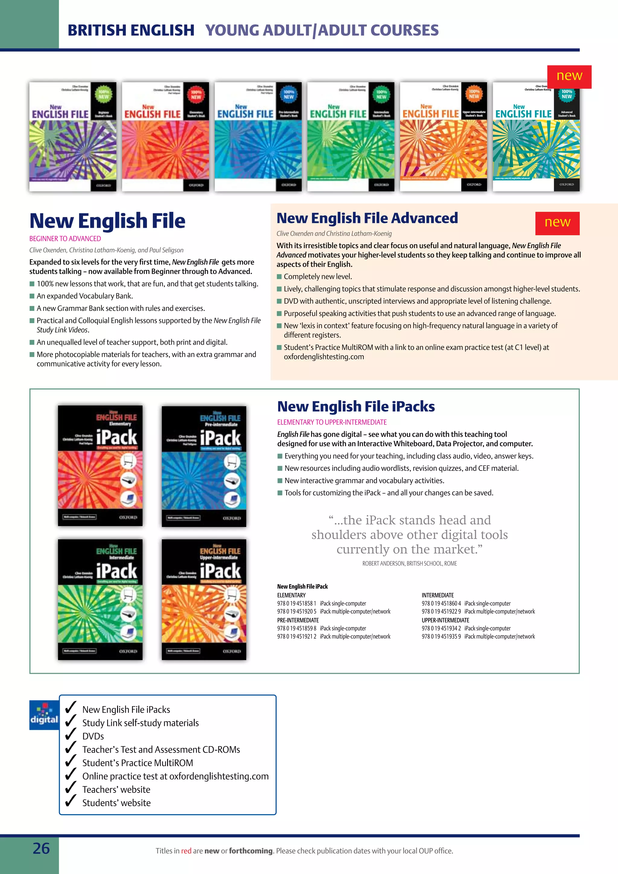 Oxford Text Books For Adult Learners, Nef | PDF