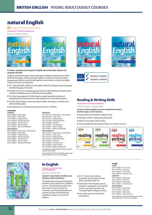 Oxford Text Books For Adult Learners, Nef | PDF | Free Download