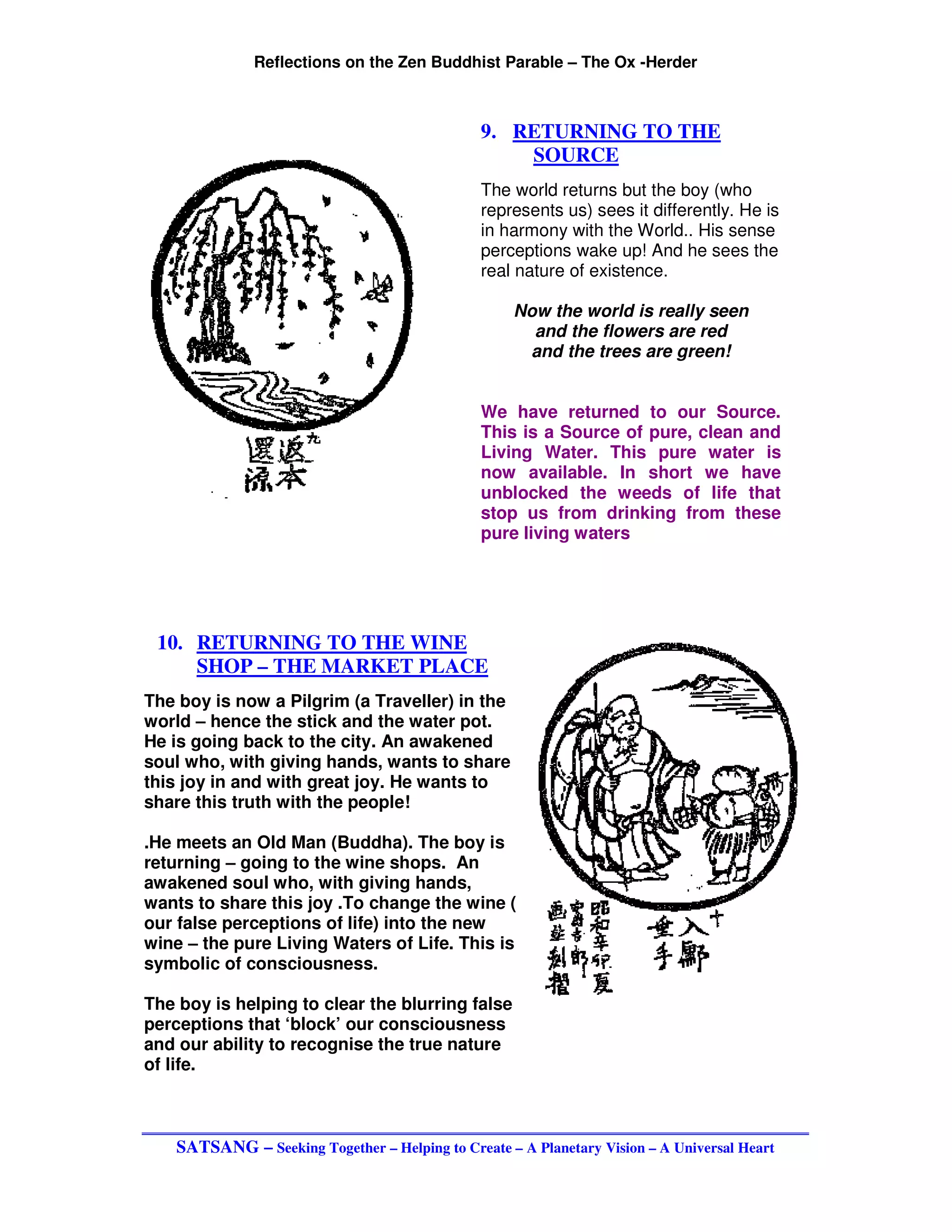 Oxherder : A Zen Buddhist Parable | PDF